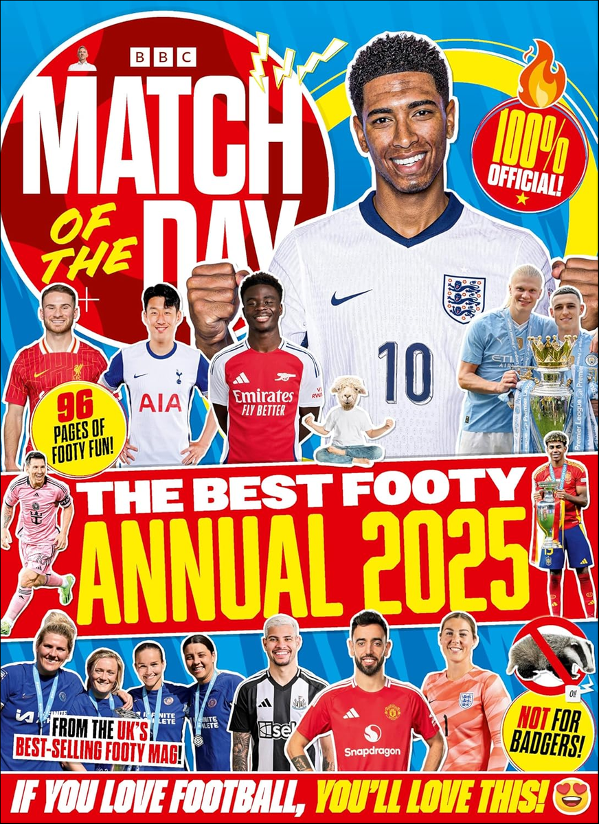 Match of the Day Annual 2025 – SOCCER BOOKS