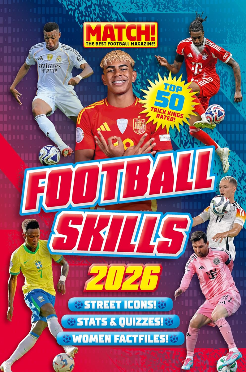 MATCH! Football Skills Annual 2026 – SOCCER BOOKS
