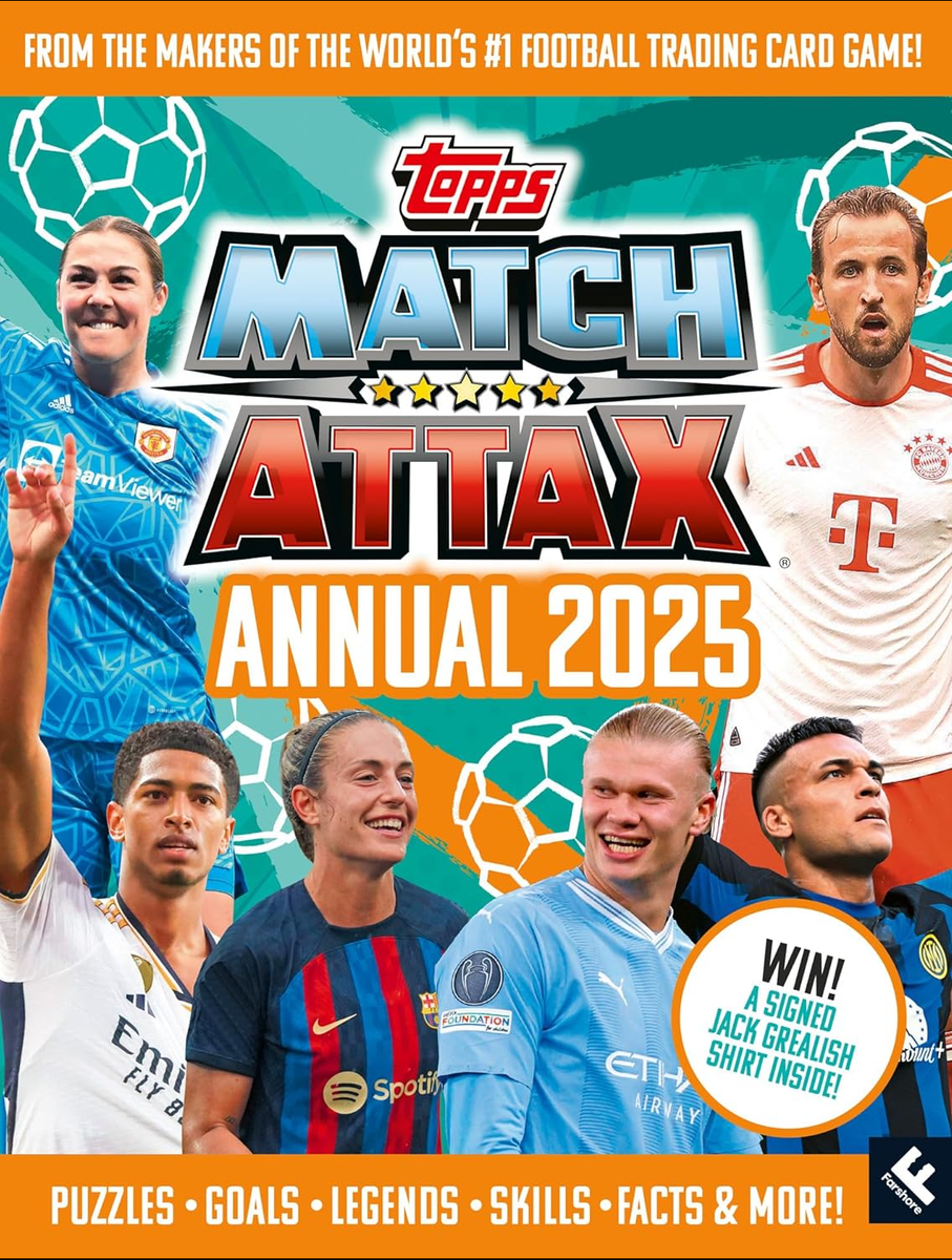 Match Attax Annual 2025 – SOCCER BOOKS