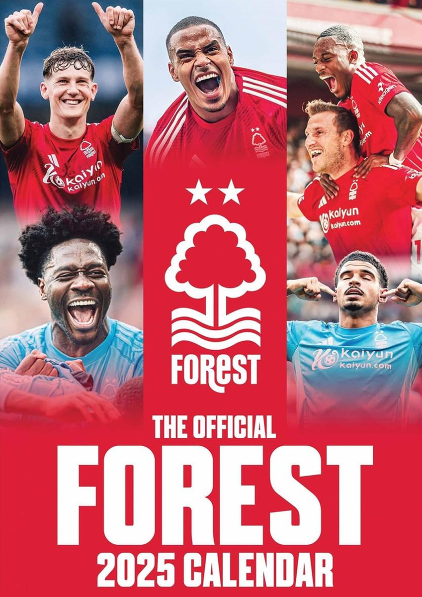 The Official Nottingham Forest FC Calendar 2025 – SOCCER BOOKS