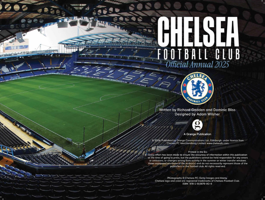 The Official Chelsea AFC Annual 2025 – SOCCER BOOKS