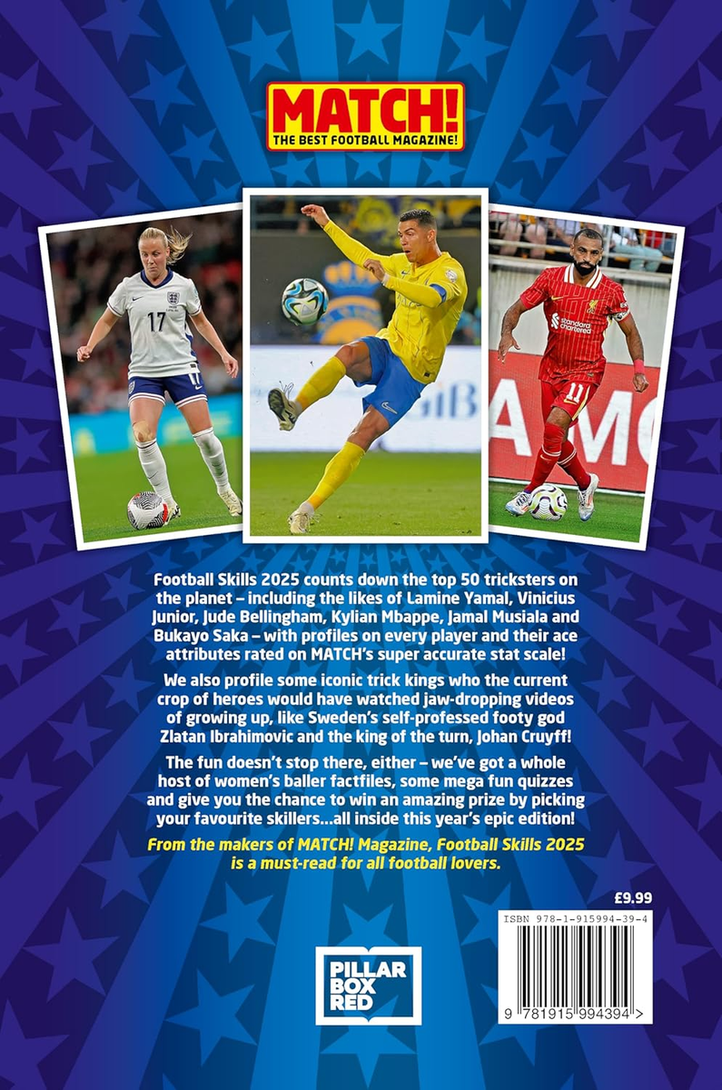 Official MATCH! Football Skills 2025 – SOCCER BOOKS