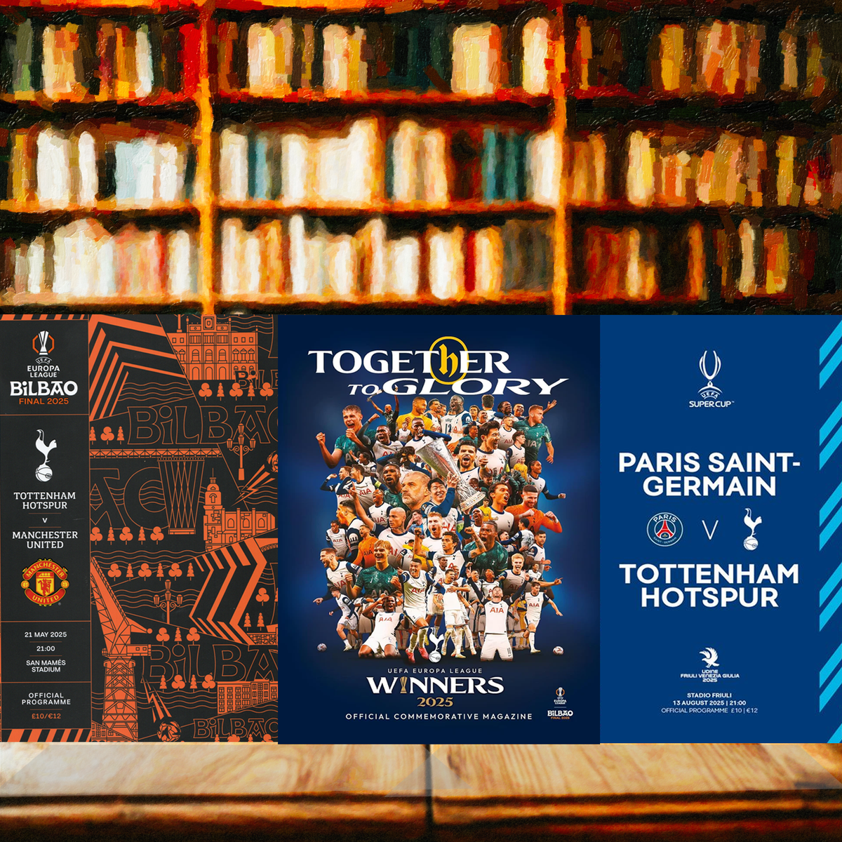 Spurs Fans’ Ultimate Collectors Bundle: 2025 Super Cup & Europa League ...