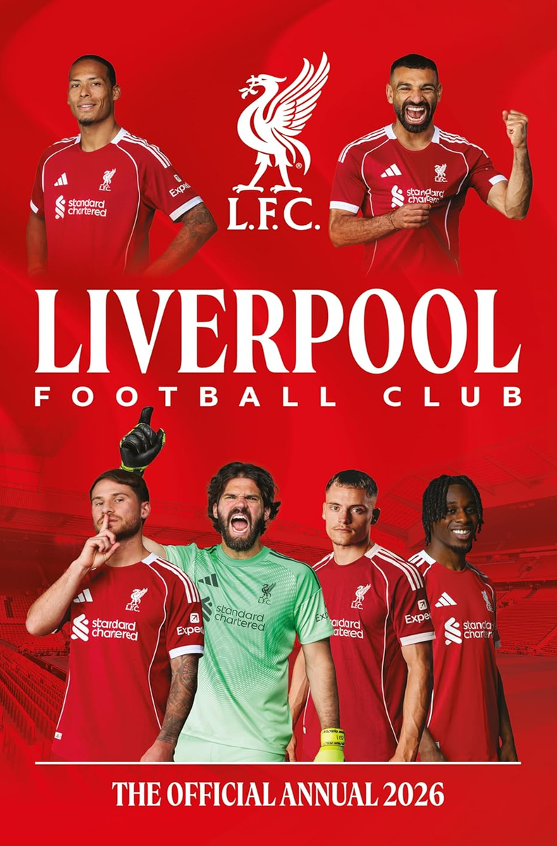 Liverpool FC Official Annual 2026 – SOCCER BOOKS