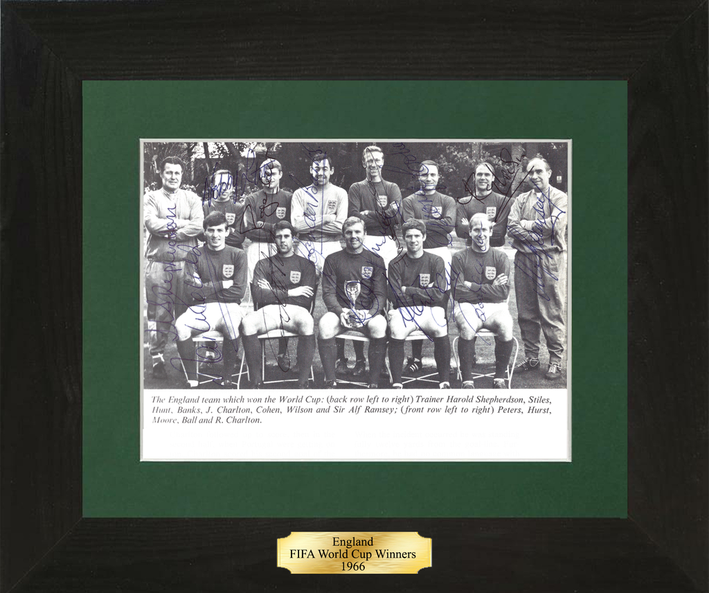 England 1966 FIFA World Cup Winners – SOCCER BOOKS
